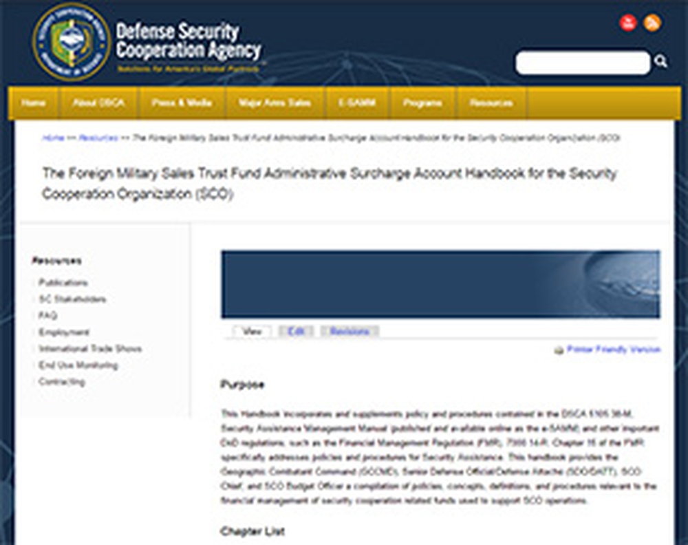 DVIDS - Images - The Foreign Military Sales Trust Fund Administrative ...