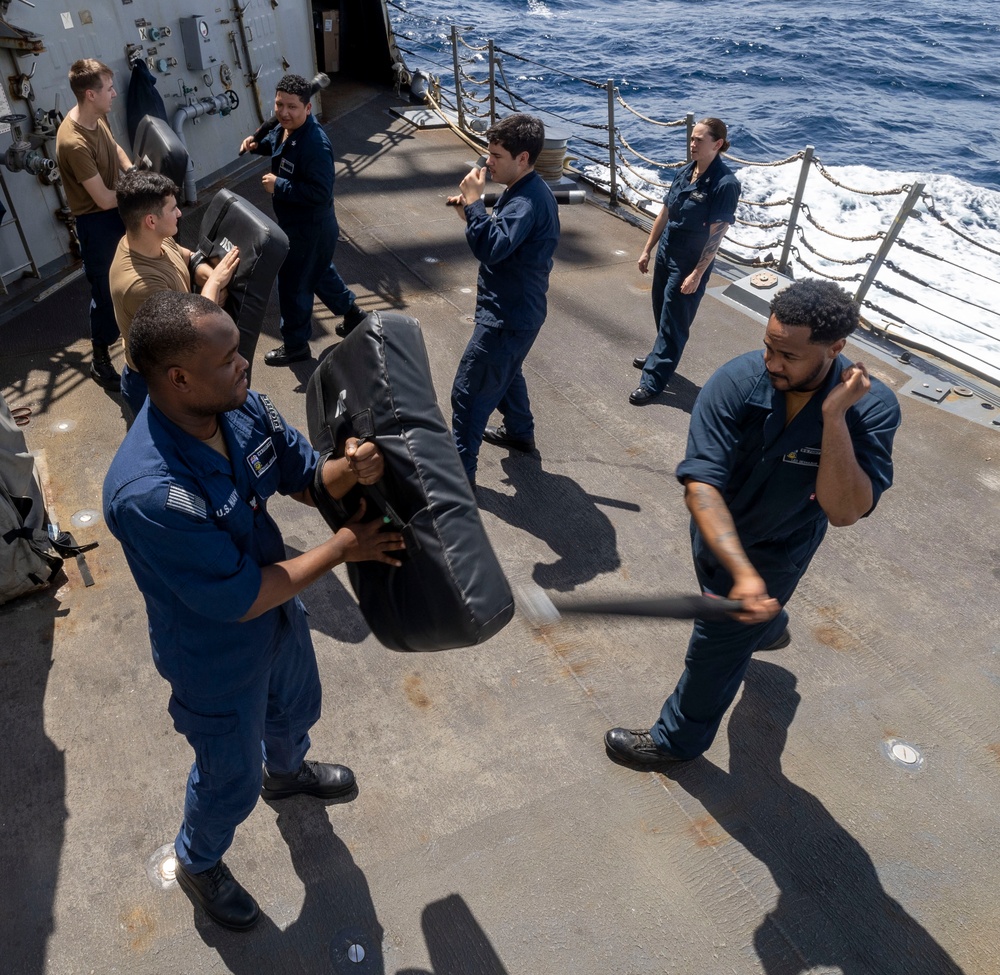 DVIDS - Images - DDG 105 NON-LEATHAL WEAPONS TRAINING [Image 4 of 7]
