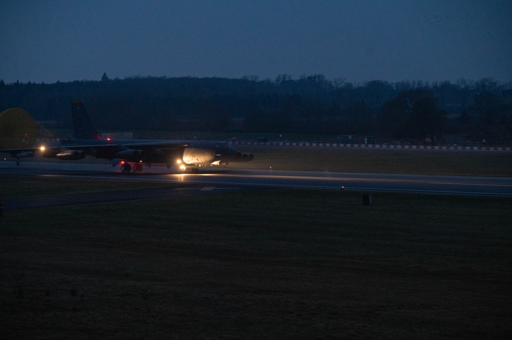 DVIDS - Images - B-52 Stratofortress arrives at RAF Fairford for BTF 25-2 [Image 2 of 4]