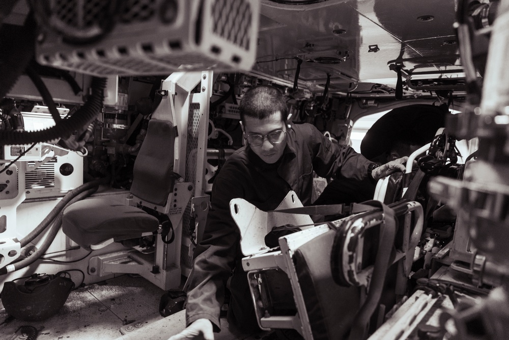 DVIDS - Images - Mates at MATES: Stryker maintenance exchange brings ...