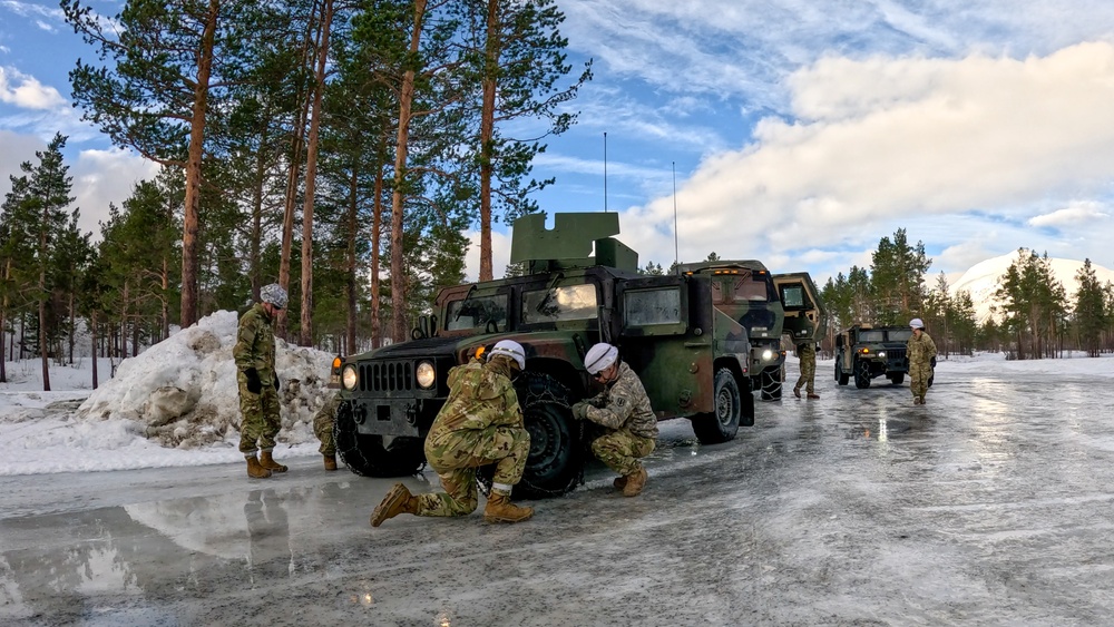 DVIDS - Images - MLRS battalion conducts arctic drivers training with ...
