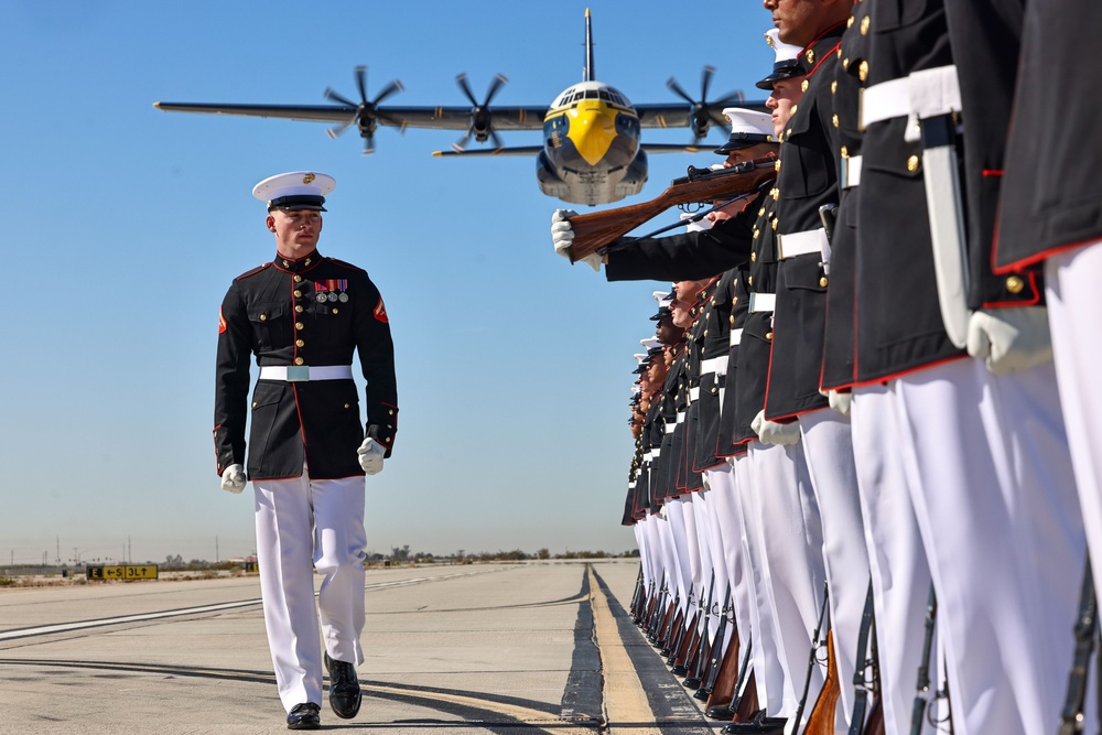DVIDS - Images - Silent Drill Platoon meet "Fat Albert" [Image 9 of 10]