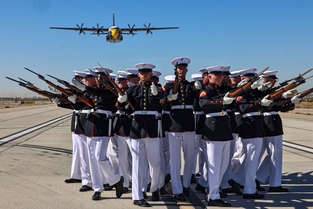 DVIDS - Images - Silent Drill Platoon meet "Fat Albert" [Image 10 of 10]