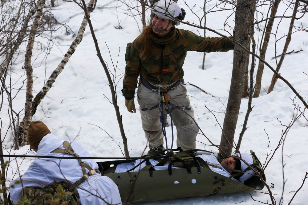 DVIDS - Images - MLRS battalion medics conduct rappelling and casualty ...