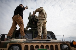 KFOR Soldiers attend CROWS training at Camp Bondsteel