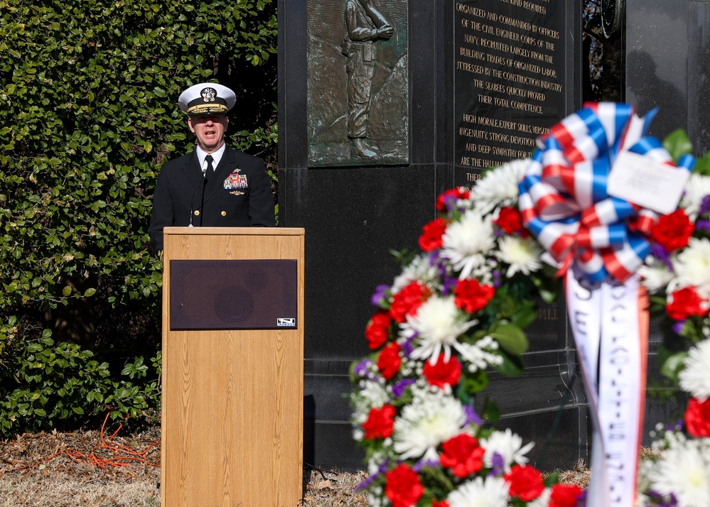 DVIDS - Images - NAVFAC HQ Holds Wreath Laying Ceremony for Seabee ...