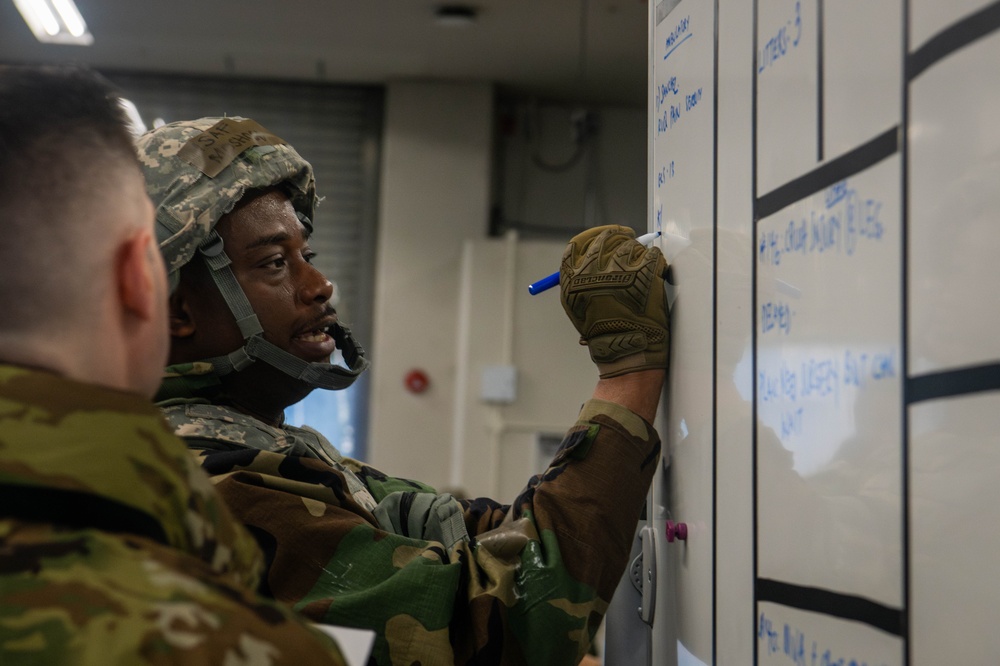 DVIDS - Images - 374 MDG exercise aeromedical evacuation procedures ...