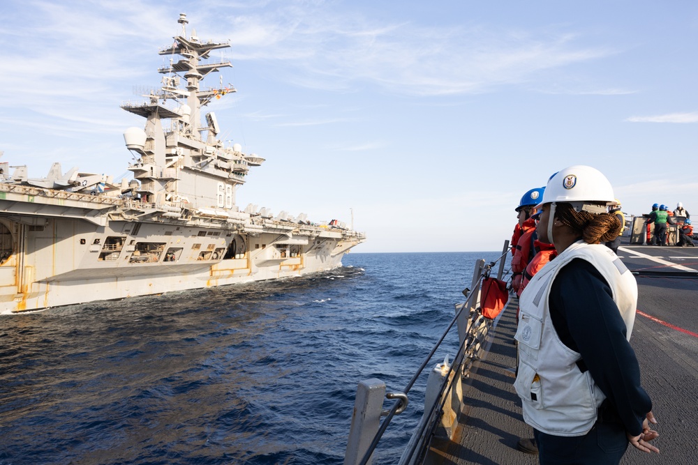 DVIDS - Images - USS Curtis Wilbur (DDG 54) Conduct Replenishment-At ...
