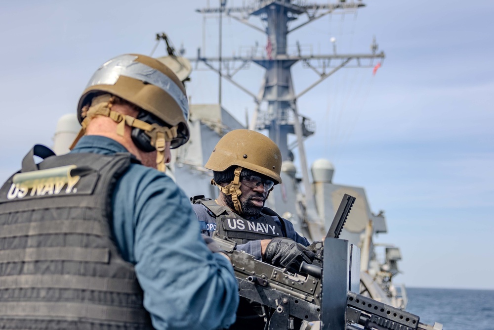 DVIDS - Images - USS Ralph Johnson conducts routine operations as part ...