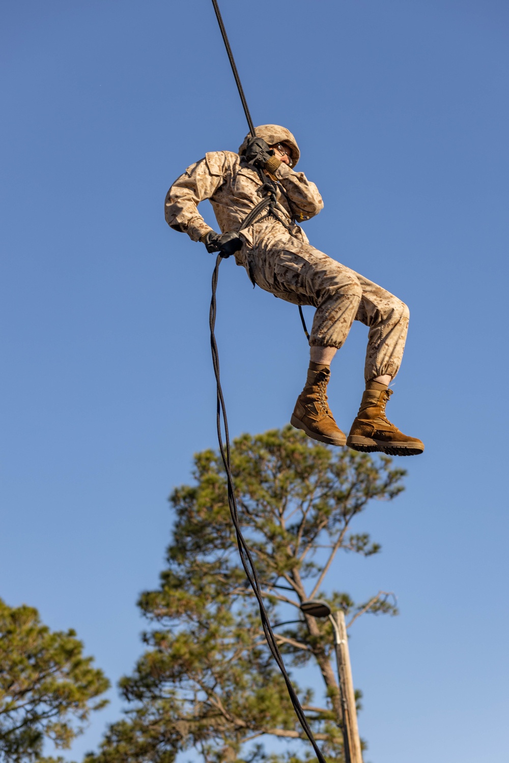 DVIDS - Images - Charlie Company Rappel Tower [Image 6 of 9]