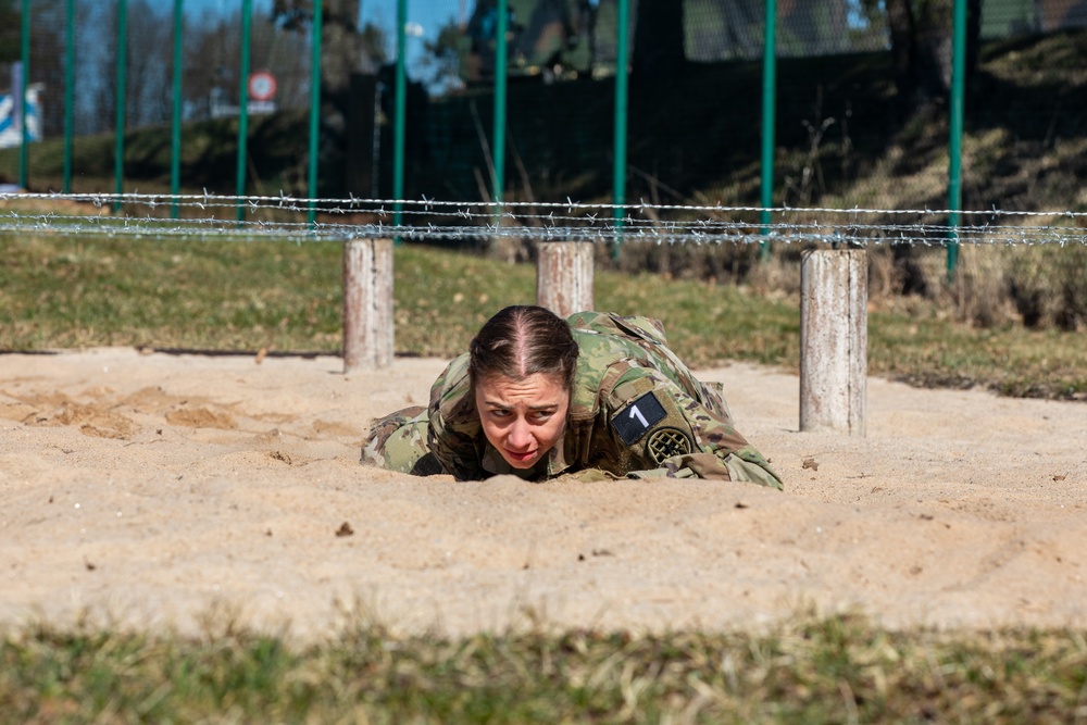 DVIDS - Images - Soldiers complete obstacle course and land navigation ...