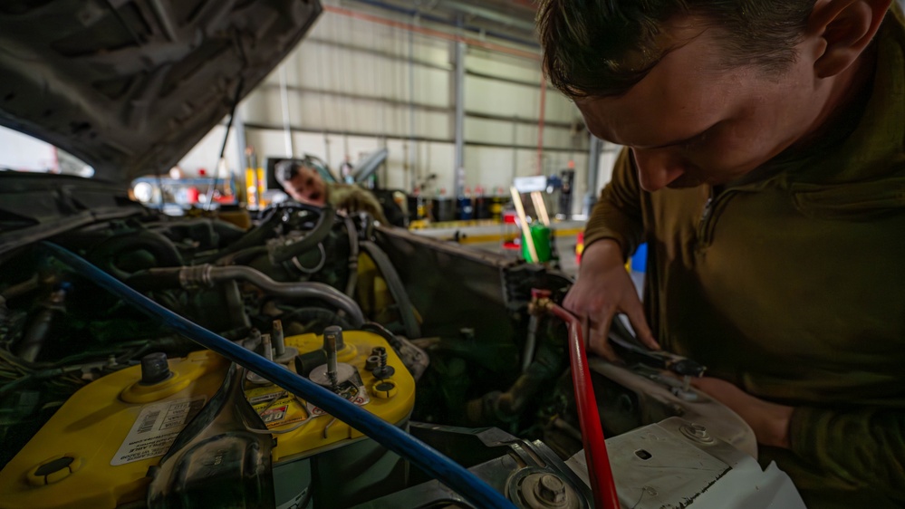 DVIDS - Images - 379th ELRS Airmen maintain the Wing's vehicle fleet ...