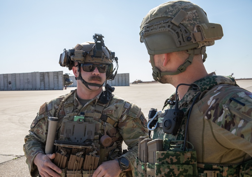 DVIDS - Images - Coalition Forces Conduct Base Defense Exercise at AAAB ...