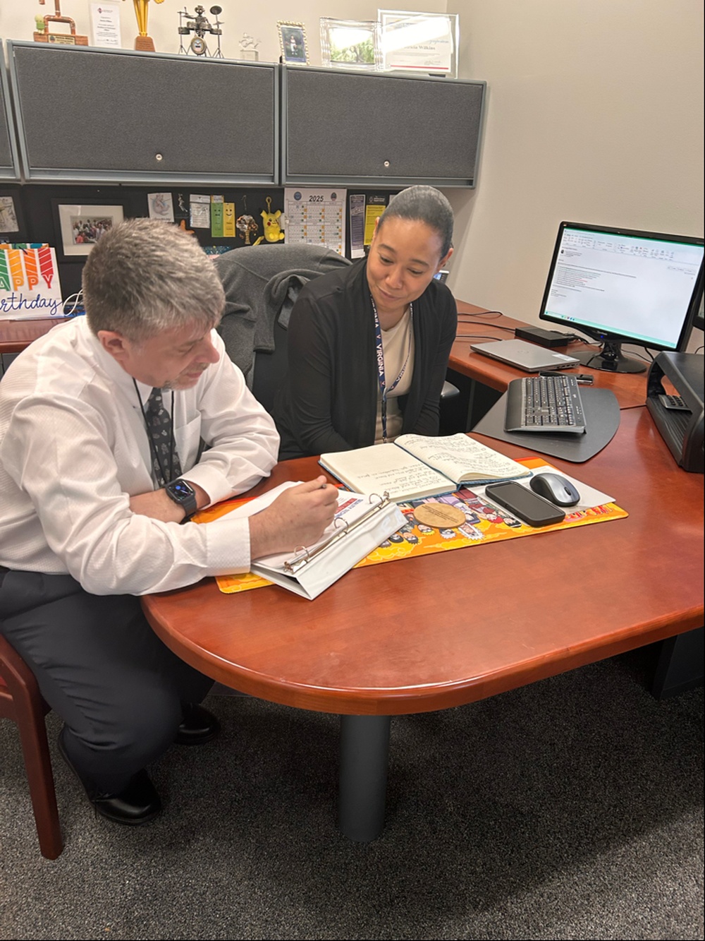 DVIDS - Images - Jonathan Lucas shadows Patricia Wilkins, Director DLA ...