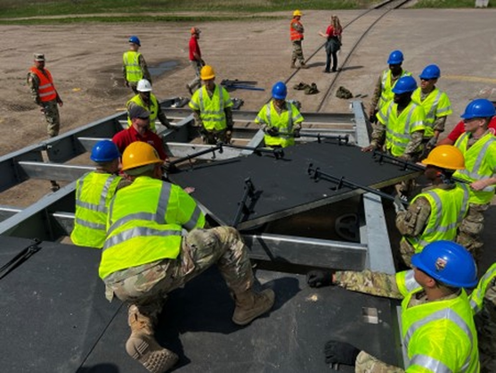 DVIDS - Images - Army engineers assemble a Rapidly Available Interface ...