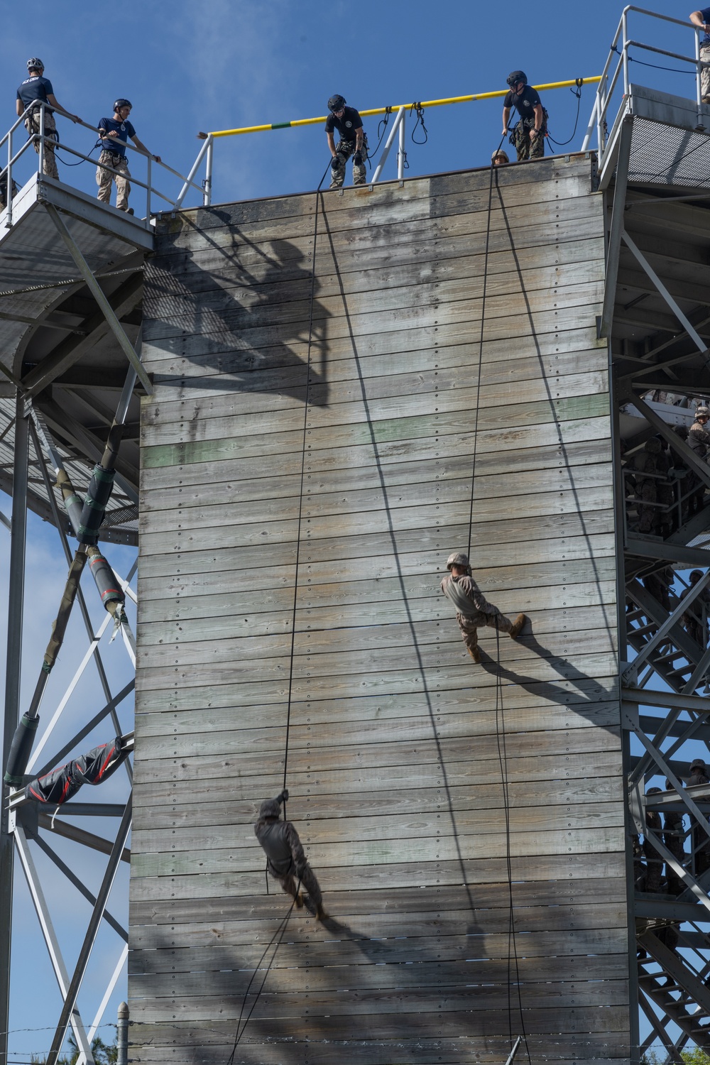 DVIDS - Images - MIKE Company Rappel Tower [Image 4 of 5]