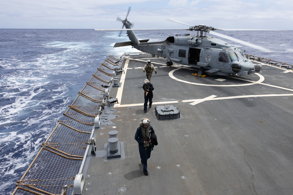 DVIDS - Images - Destroyer Squadron 9 Commodore Arrives On USS Curtis ...