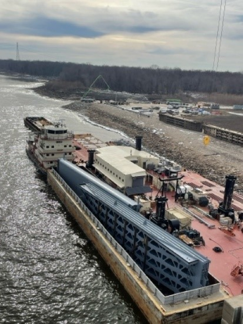 DVIDS - Images - Melvin Price Locks and Dam Lift Gate Replacement ...