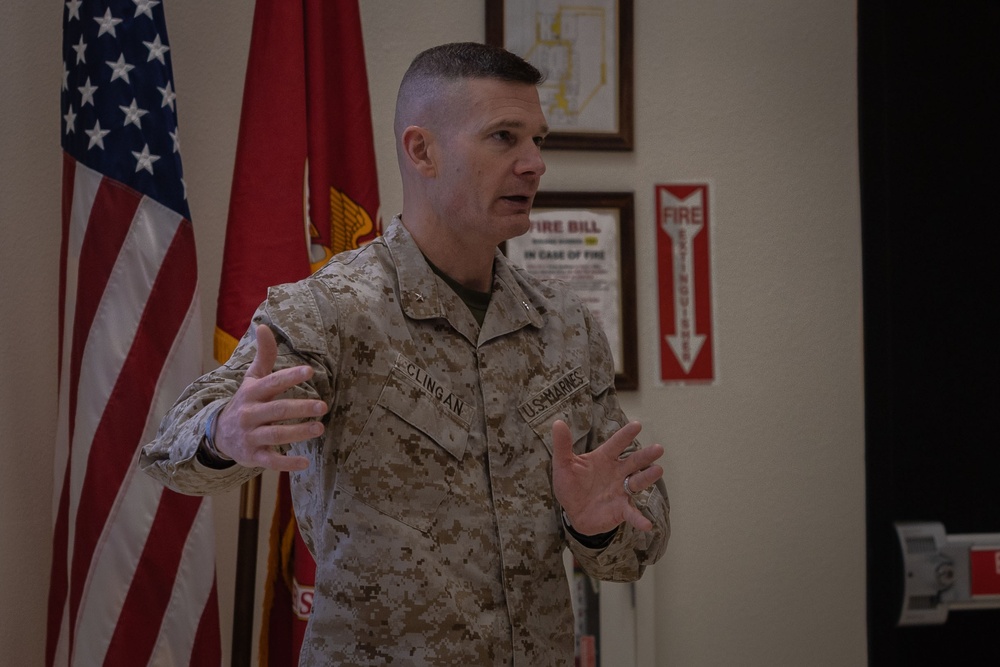 DVIDS - Images - TTECG hosts SLTE 2-25 welcome aboard brief [Image 1 of 7]