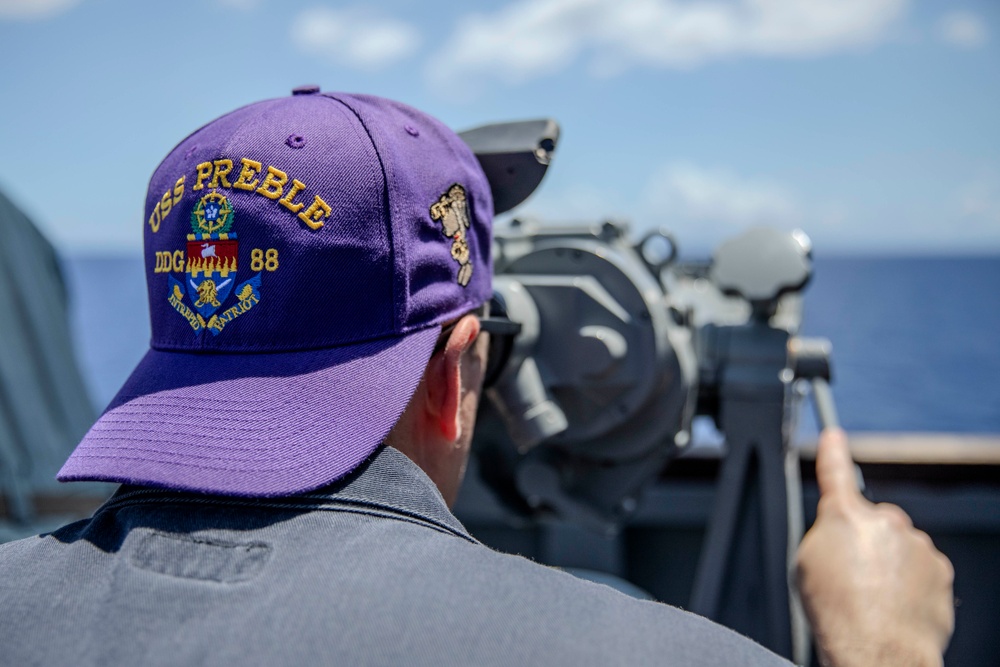 DVIDS - Images - USS Preble Pulls Into Guam [Image 5 of 6]