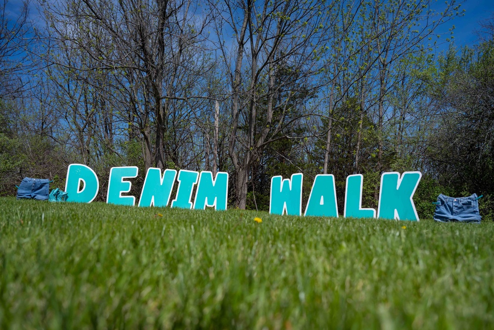DVIDS - Images - 105 AW walks in denim [Image 1 of 9]