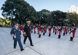 Adm. Holsey Meets with President Milei and Defense Leaders in Argentina