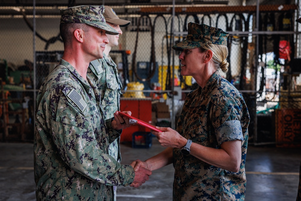 DVIDS - Images - U.S. Navy sailors awarded at going away ceremony ...