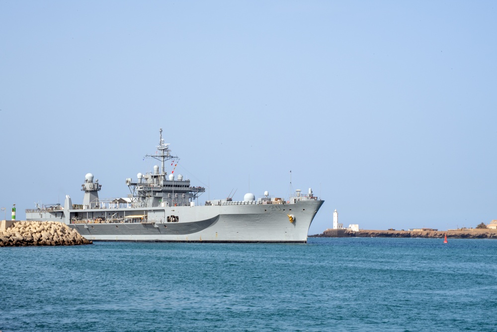 DVIDS - Images - Mount Whitney Arrives for Obangame Express 2025 [Image ...