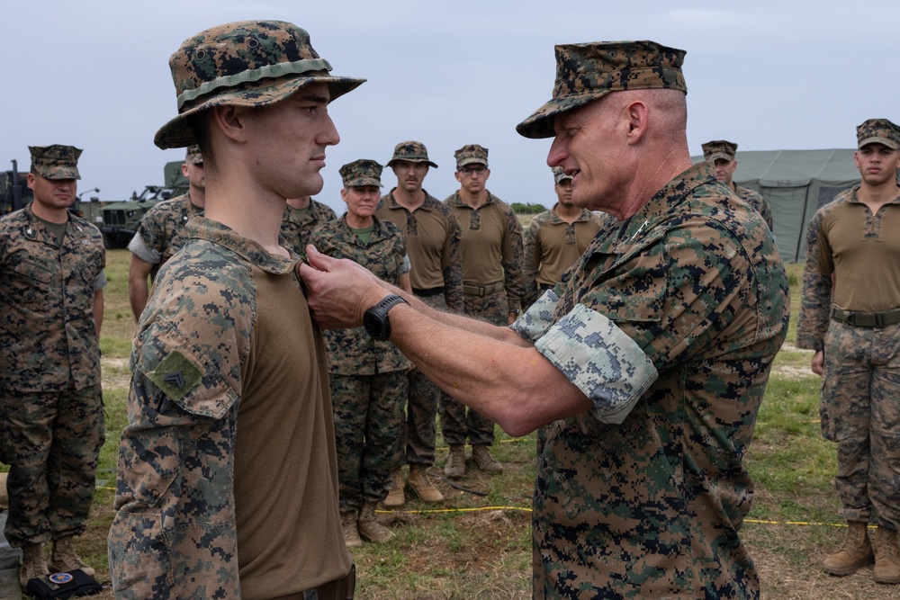 DVIDS - Images - Kaiju Rain | III MEF Commanding General visits III MIG [Image 16 of 17]