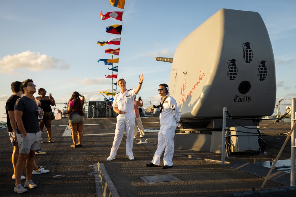 DVIDS - Images - Ship Tour On USS Cole | FWFL25 [Image 2 of 7]