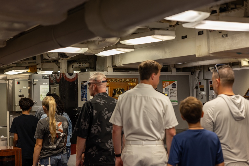 DVIDS - Images - Ship Tour On USS Cole | FWFL25 [Image 6 of 7]