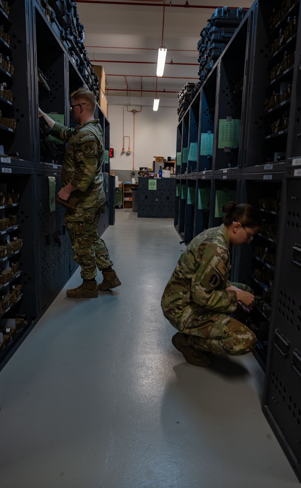 DVIDS - Images - Armory to Action: 379th ESFS Gear Up for Duty [Image 6 ...