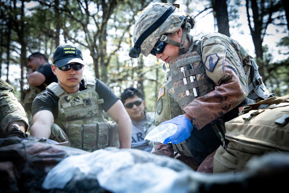 DVIDS - Images - Combat Medic Qualification Course: Field Phase Day 3 ...