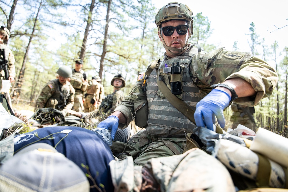 DVIDS - Images - Combat Medic Qualification Course: Field Phase Day 3 ...