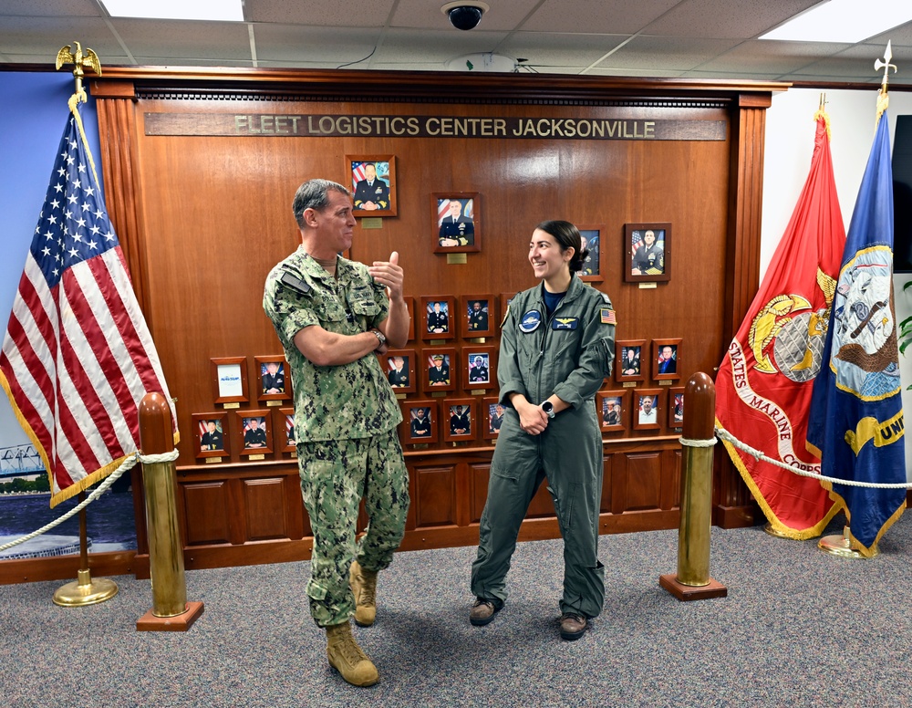 DVIDS - Images - Lt. Pimbley gets promoted, ends NAVSUP FLC ...