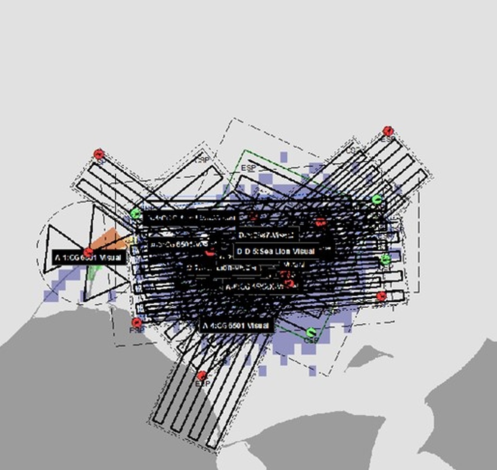 DVIDS - Images - Dungeness Spit Washington missing kayaker search patterns