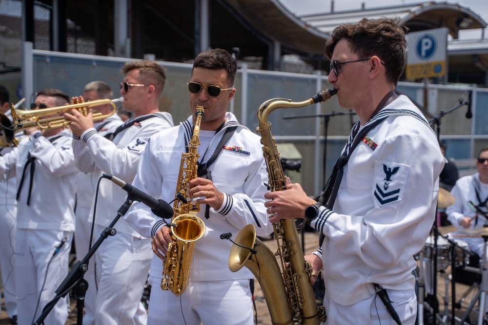 DVIDS - Images - Navy Band Southwest’s 32nd Street Brass Band Performs ...