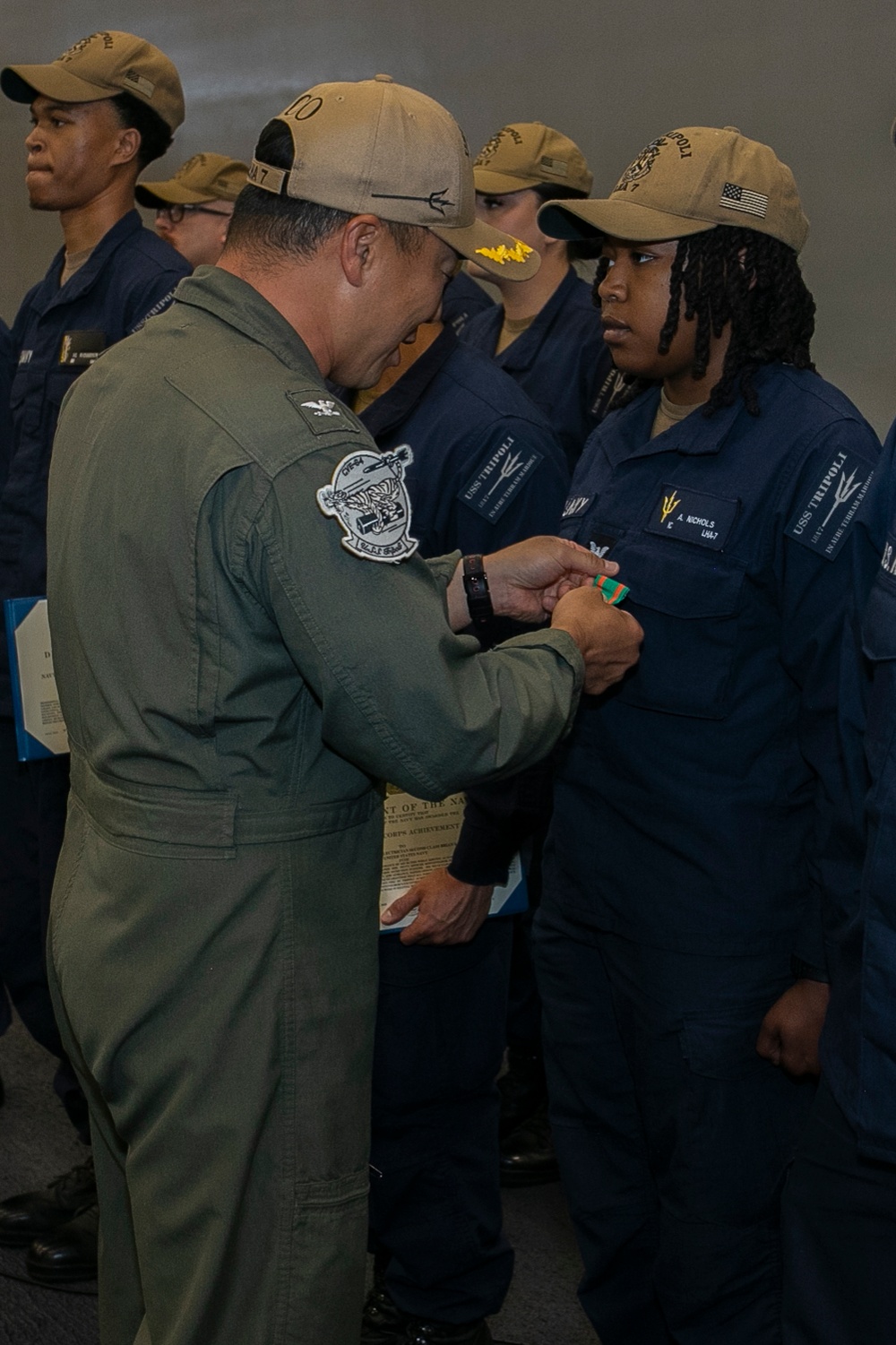 DVIDS - Images - Tripoli Holds Awards and Frocking Ceremony [Image 13 of 17]