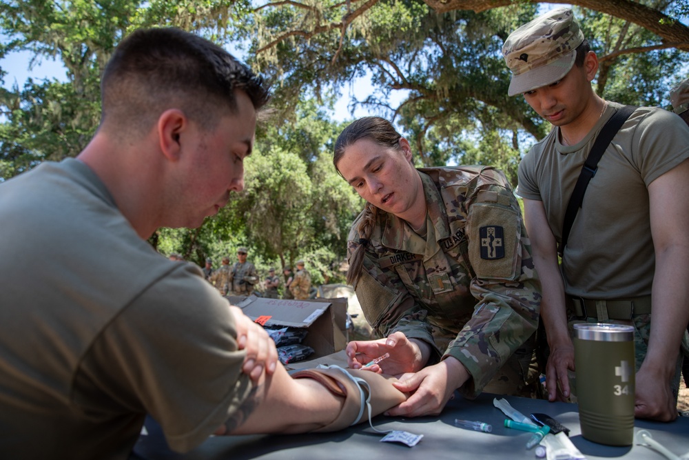 DVIDS - Images - Soldiers run through combat medic specialist training ...