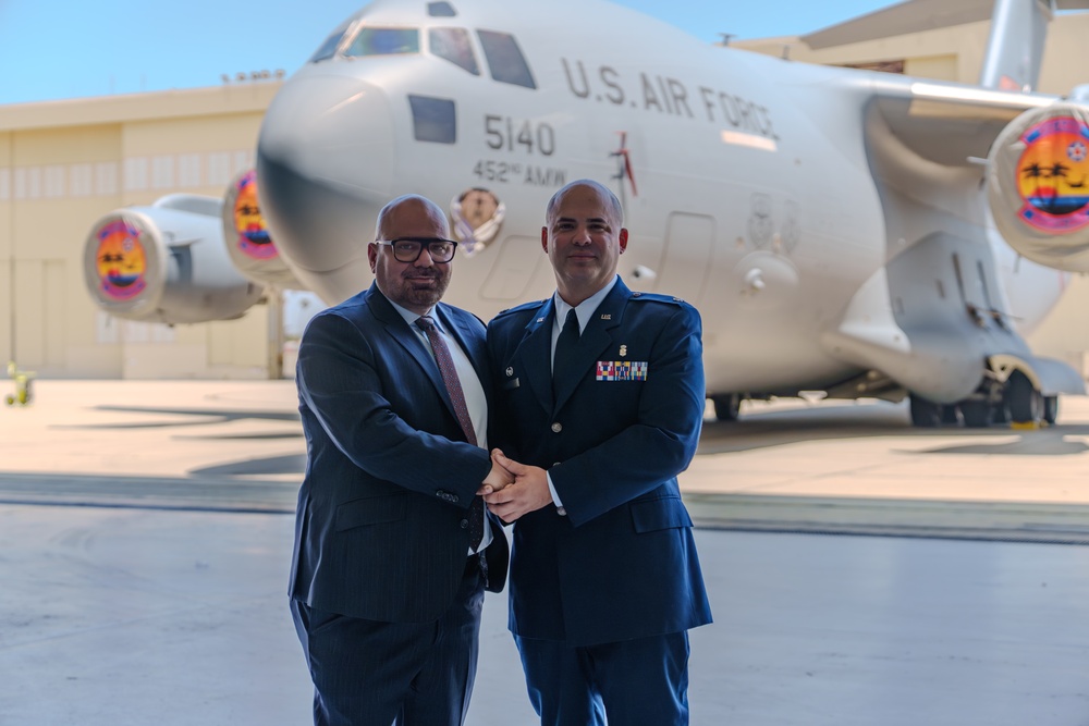 DVIDS - Images - 452d Aeromedical Evacuation Squadron Assumption of ...