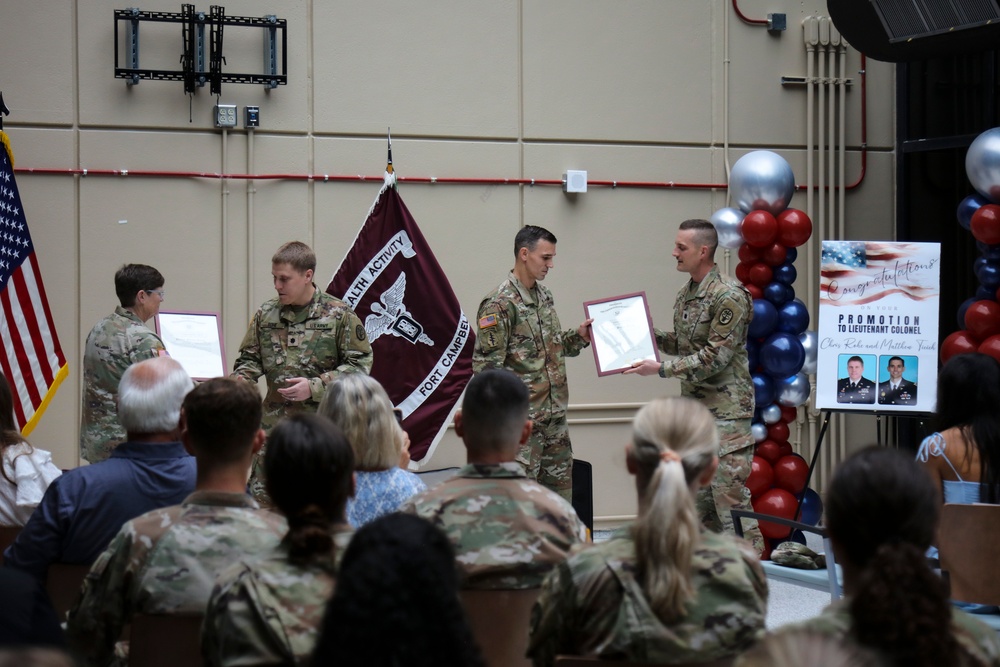 DVIDS - Images - Fort Campbell DENTAC conducts Promotion Ceremony ...