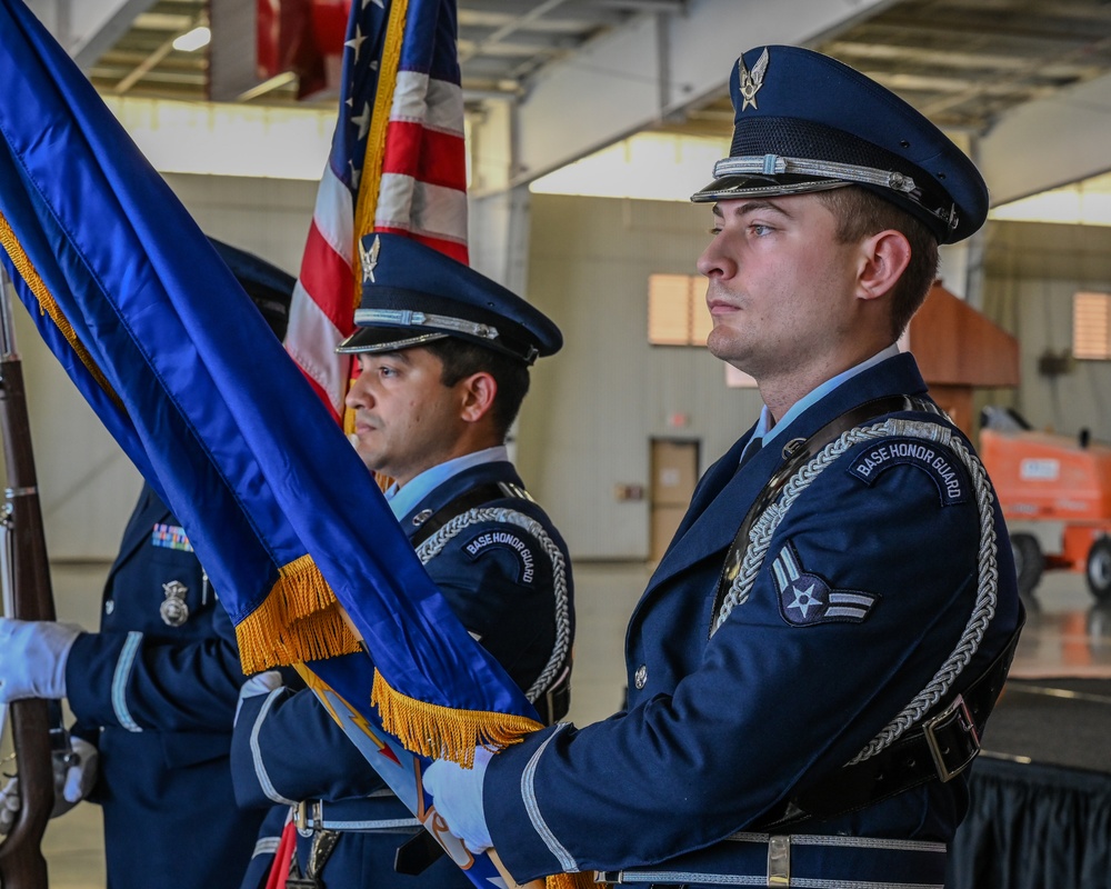 DVIDS - Images - 47th Operations Group change of command Honor Guard [Image 3 of 6]