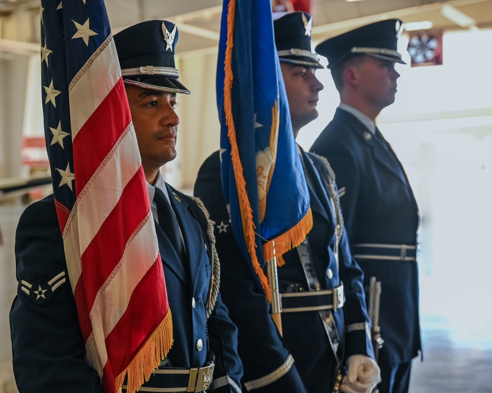DVIDS - Images - 47th Operations Group change of command Honor Guard [Image 4 of 6]