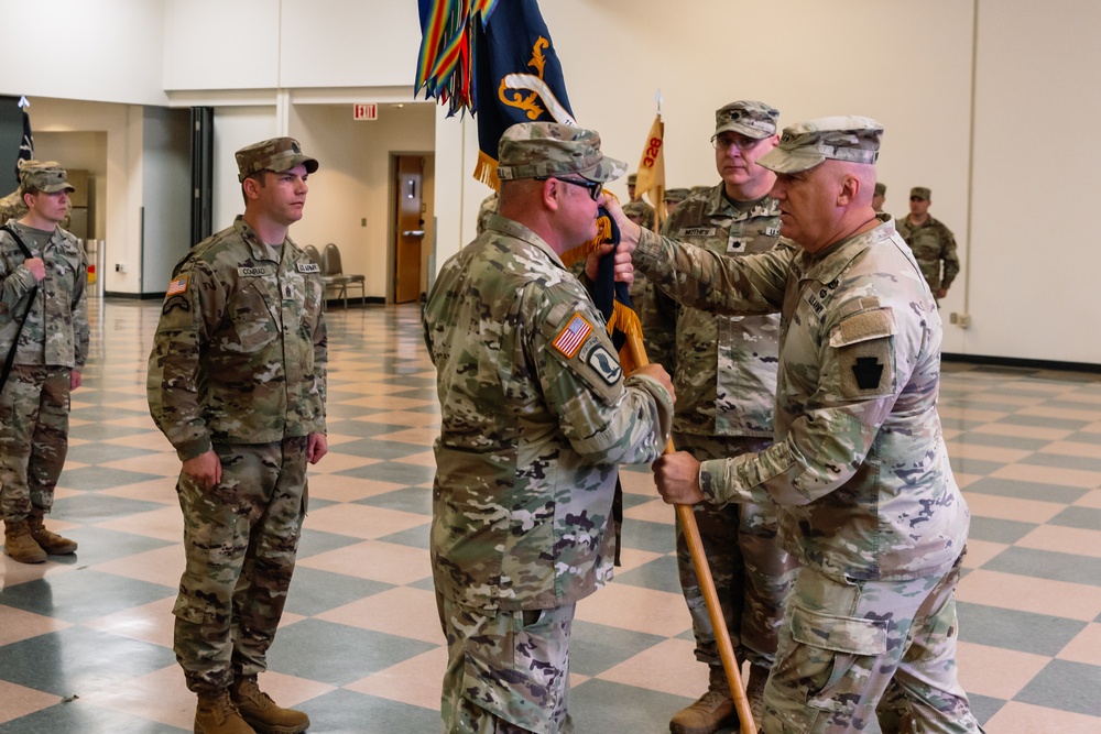 DVIDS - Images - 1st Battalion, 112th Infantry Regiment Conducts Change ...