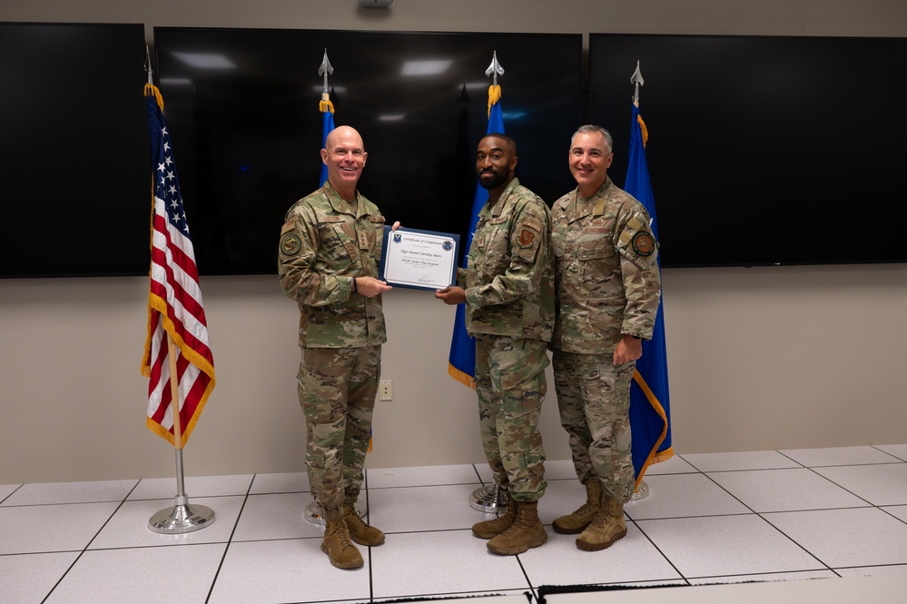 DVIDS - Images - AFGSC deputy commander meets with AFGSC Striker Intern ...