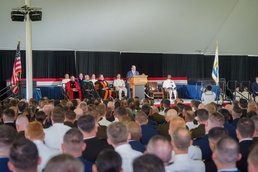 Secretary of the Navy Addresses Naval War College 2025 Graduates