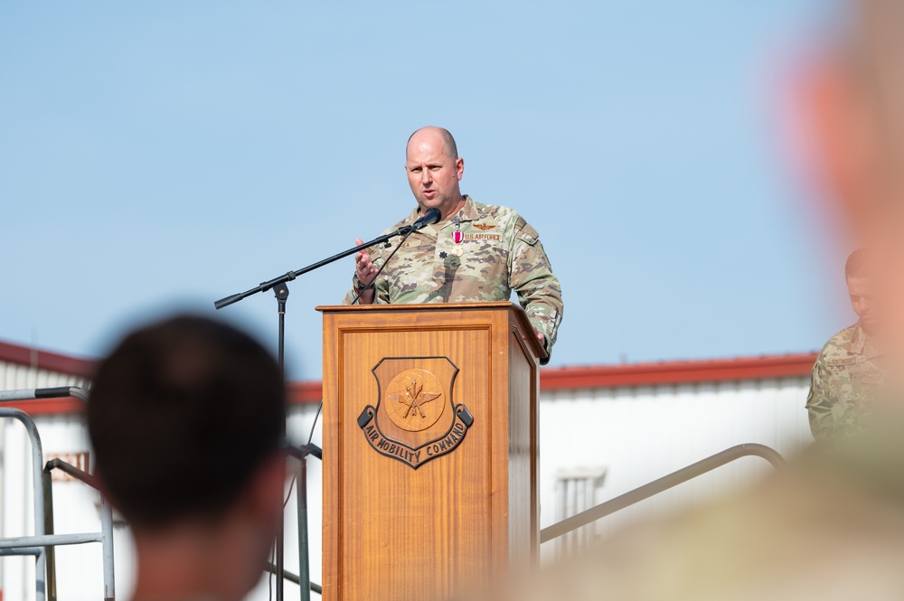 DVIDS - Images - 725th Air Mobility Squadron Change of Command Ceremony [Image 3 of 6]