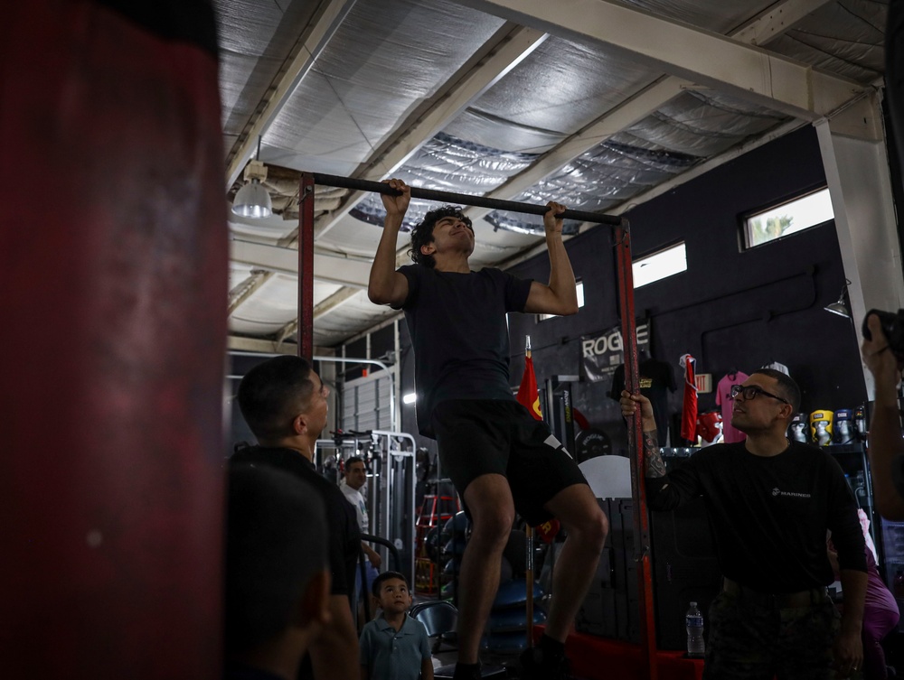 DVIDS - Images - Pull-Up Bar Challenge at Blazing Boxing Gym with ...