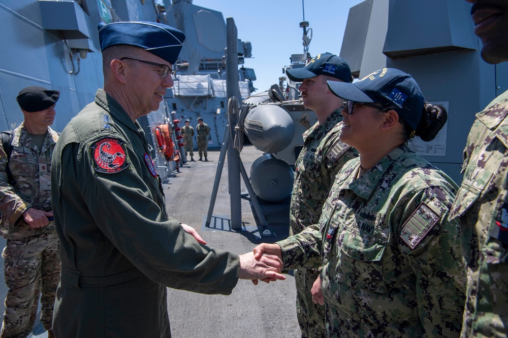 DVIDS - Images - Gen. Gregory Guillot Visits USS Spruance [Image 5 of 7]