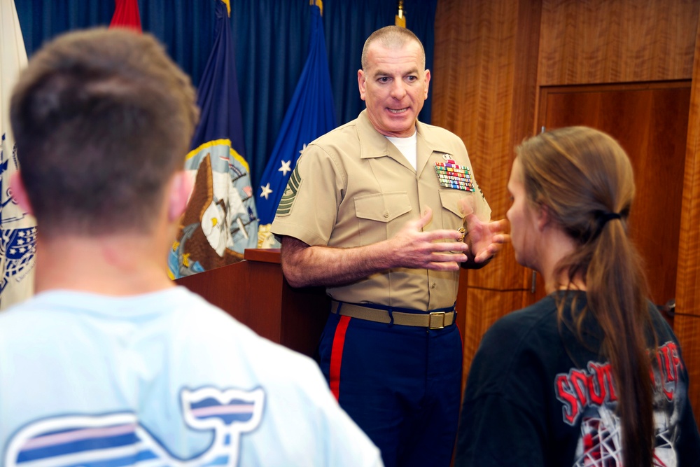 DVIDS - News - Battaglia Reflects on Total Force, Military Appreciation